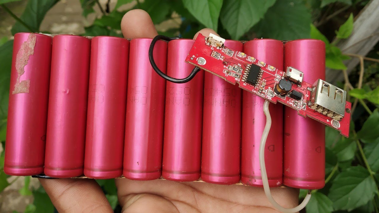 #Power_bank Make a 10000Amh power bank// Proofed by ampere app || - YouTube