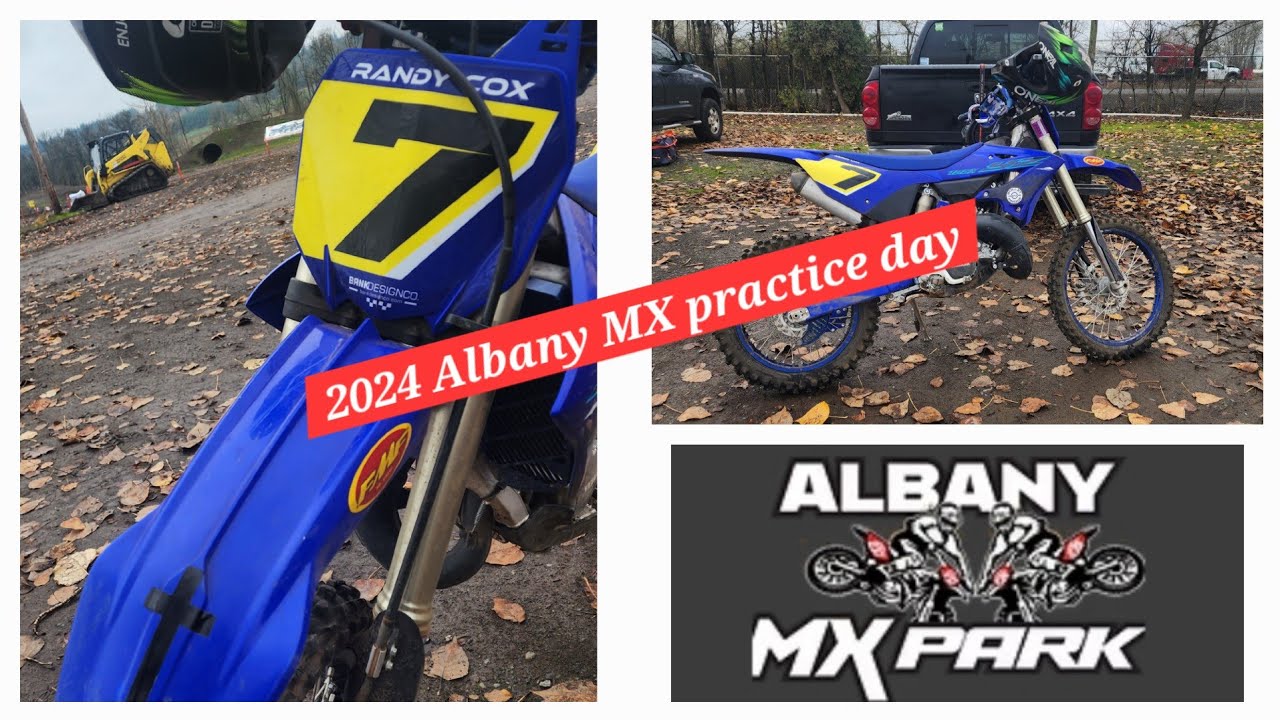 Albany MX Practice day, first time riding there - YouTube