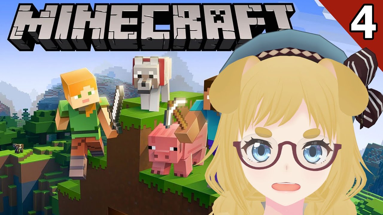 [Minecraft] Hardcore Vtuber World - Musical Theater Rants and Building a Sky Rail - YouTube