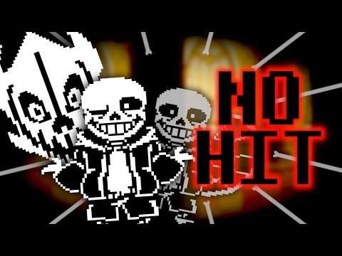 【NO HIT!!】Undertale Last Breath Sans Phase 1 by do_natu1214 First half ...