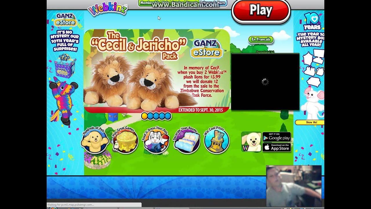 webkinz king of webkinz lag - YouTube