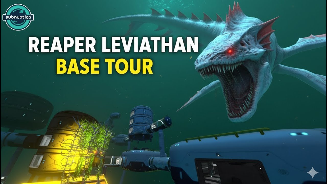 Extreme Base Tour in the Reaper Leviathan Territory | Subnautica - YouTube