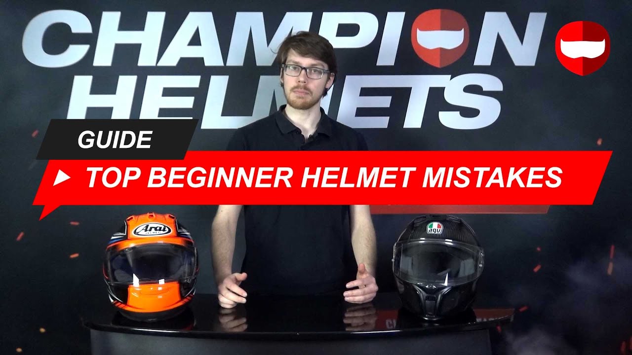 Top 5 Mistakes to Avoid When Buying a Motorcycle Helmet - Champion ...