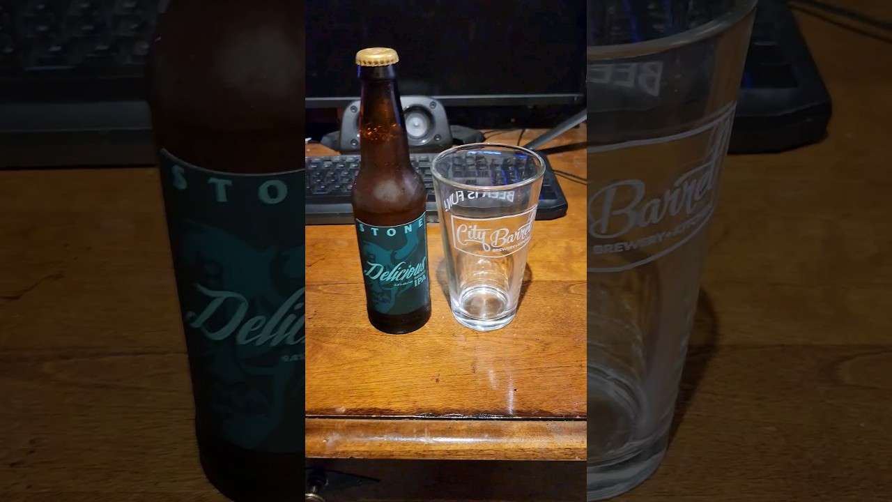 12 Days of IPA's (Stone Delicious Double) - YouTube