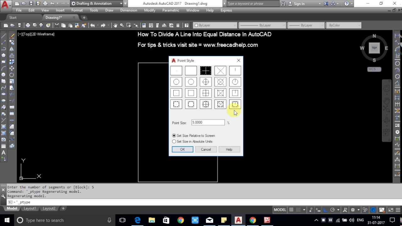 How To Divide A Line Into Equal Distance In AutoCAD 2014 2016 2017 2018 2019 YouTube how-to-divide-a-line-into-equal-distance-in-autocad-2014-2016-2017-2018-2019-youtube