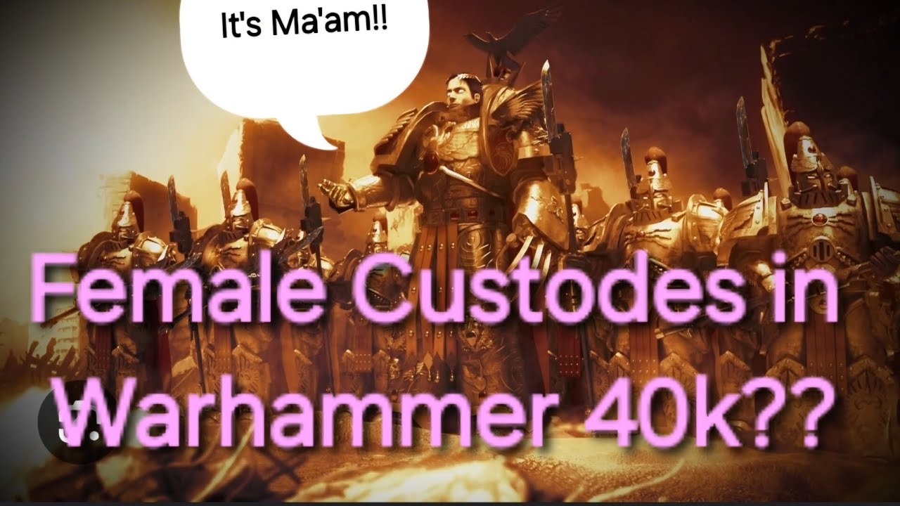 Angry Marine Rant: Retconning the Lore of Warhammer 40k for Female ...