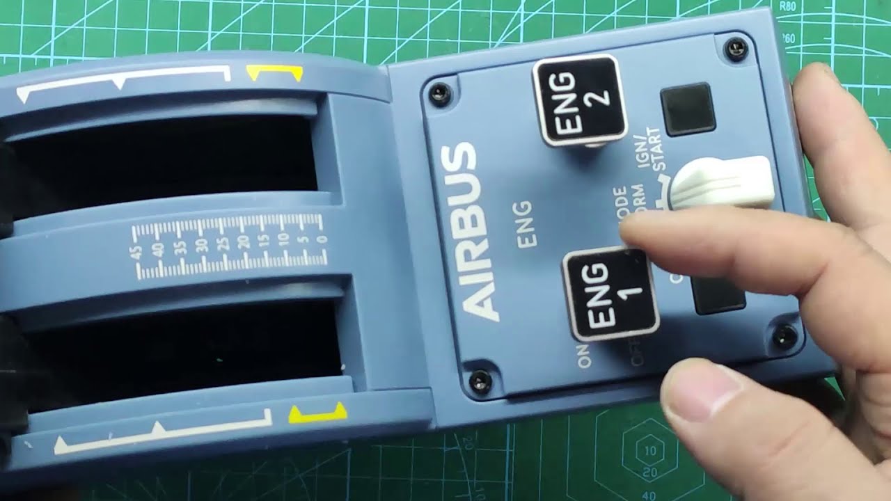 Replace the switch again to make Thrustmaster TCA Airbus throttle ...