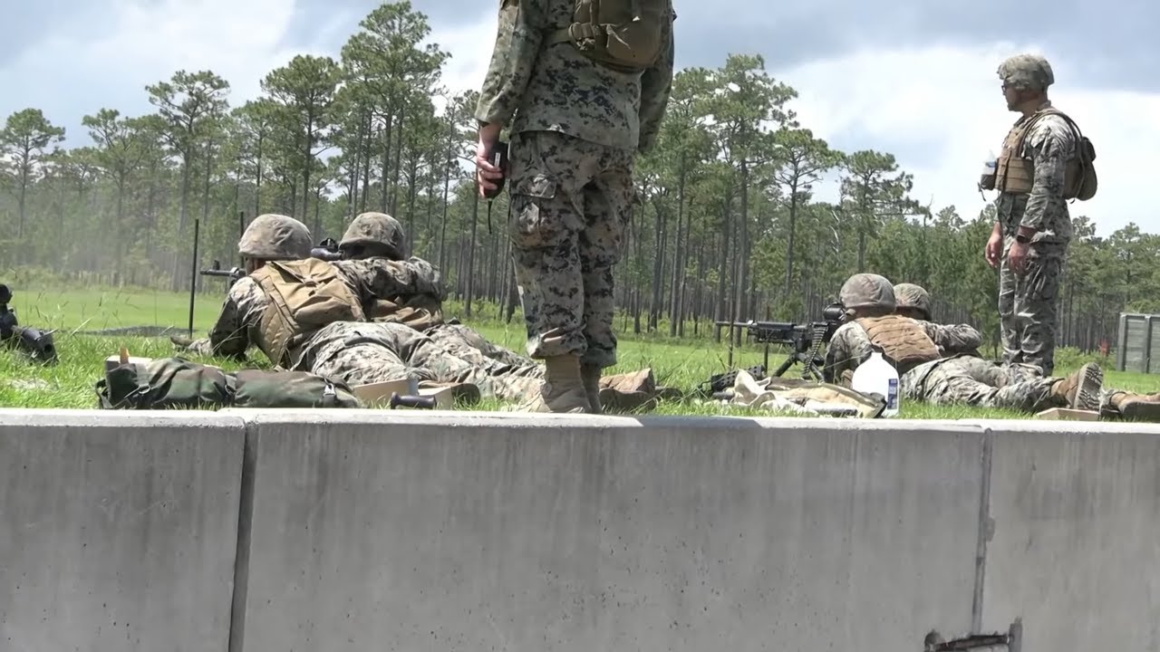 Desire for Precision: Marines Nail Targets in M240B Machine Gun ...
