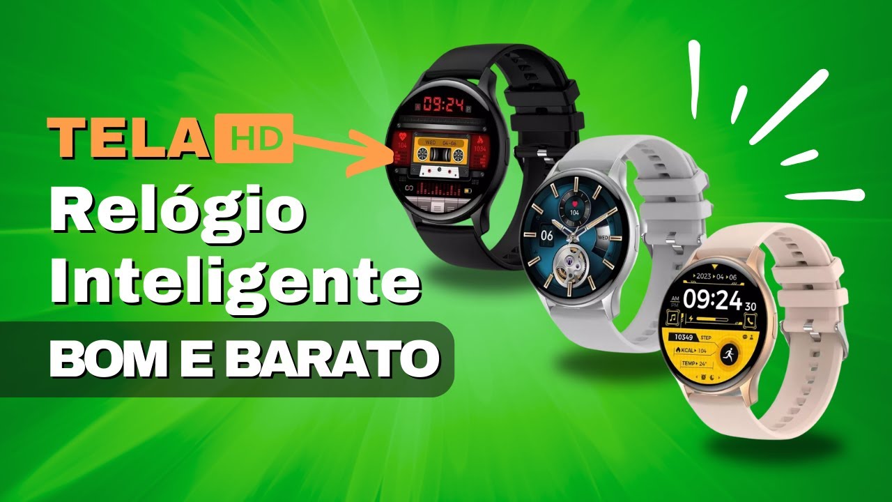 Relógio Inteligente Smartwatch AMOLED Imenso IMS-755 - YouTube