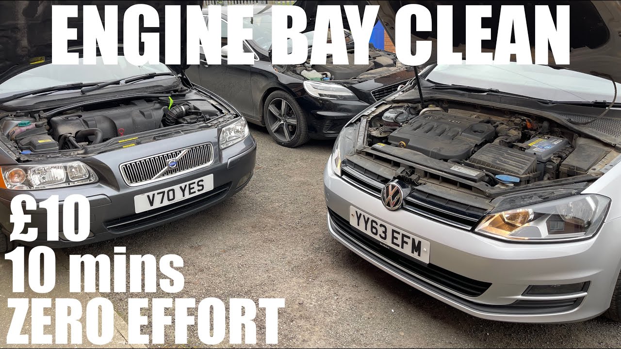 Quick, Cheap & Easy - Engine Bay Clean With ZERO EFFORT - YouTube