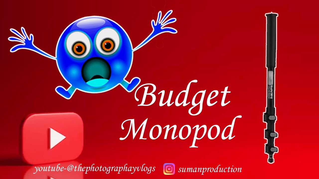 best budget monopod/ सबसे सस्ता मोनोपोड़/the photography vlogs. - YouTube