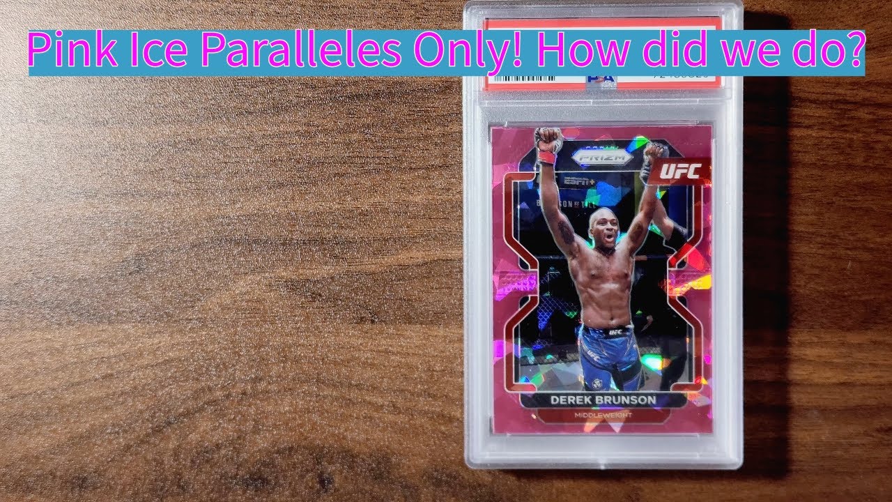 2022 PRIZM Pink Ice UFC - Ep 8 - YouTube