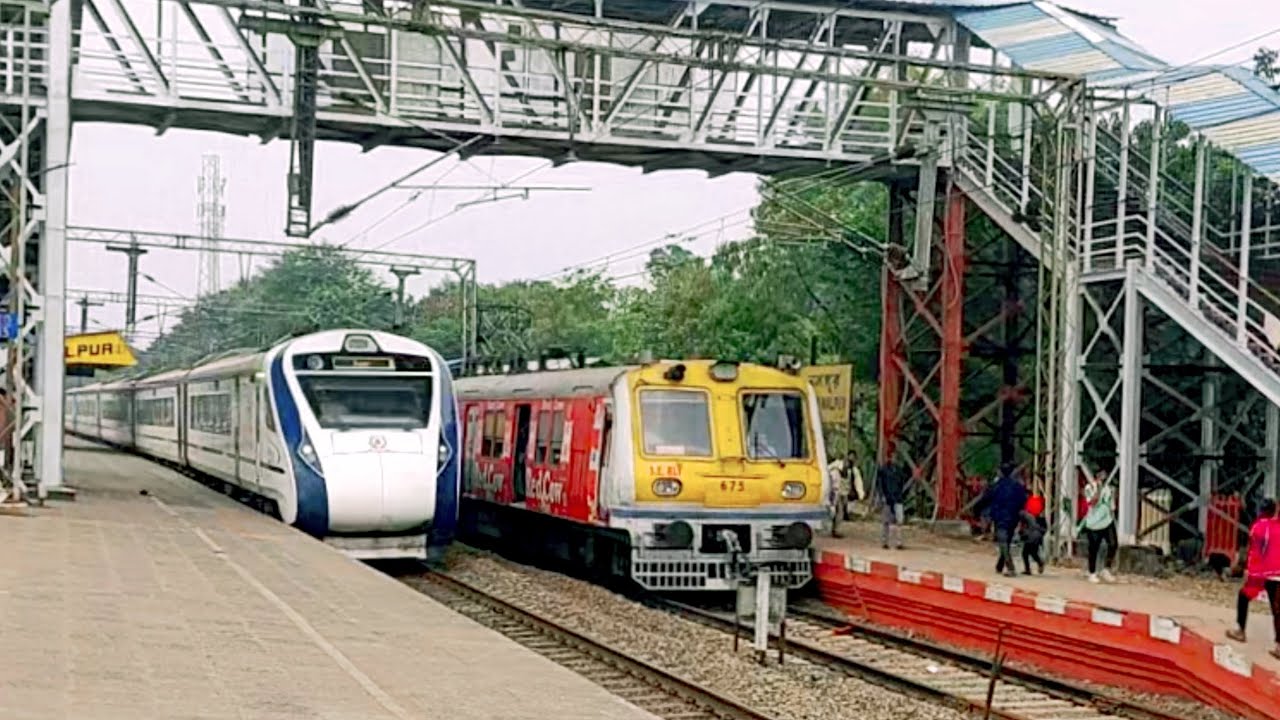 130 KMPH Fastest Running Train video |Multiple types of high speed ...