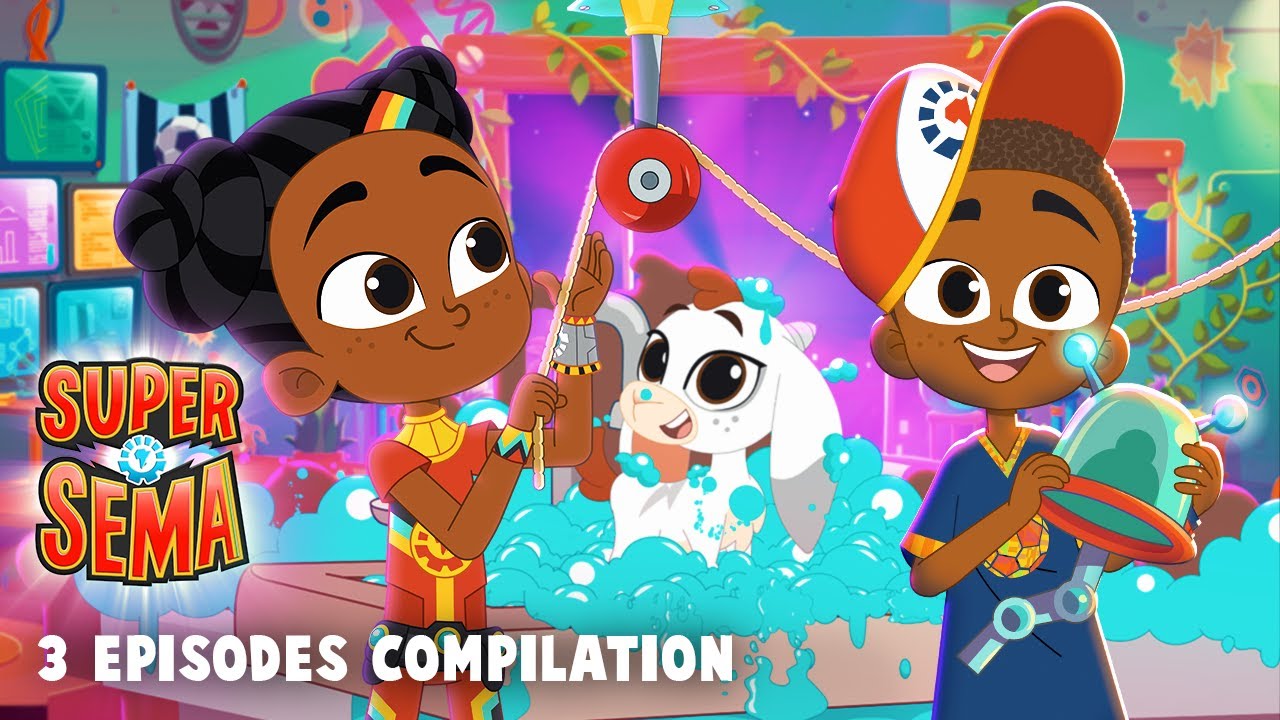 Sema, Mb and Moyo have so much fun playing | 30 Minutes of Super Sema ...