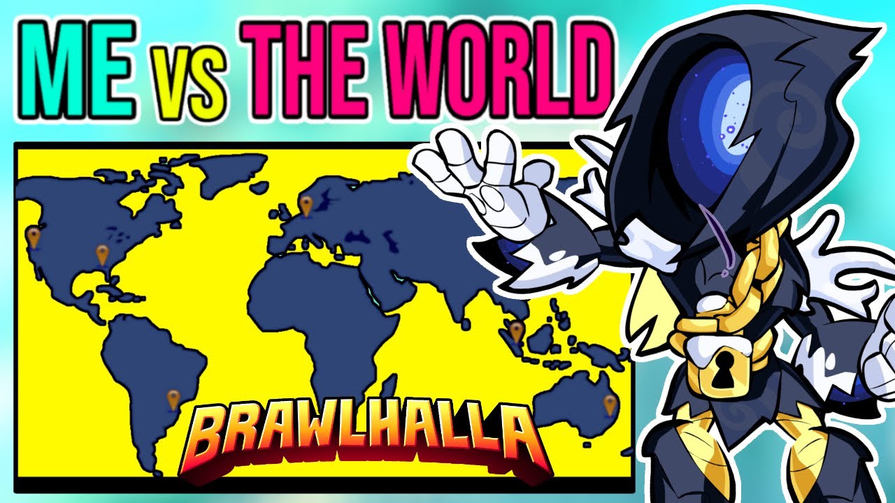 Playing Brawlhalla in Every Server Region!! • 1v1 Gameplay - YouTube
