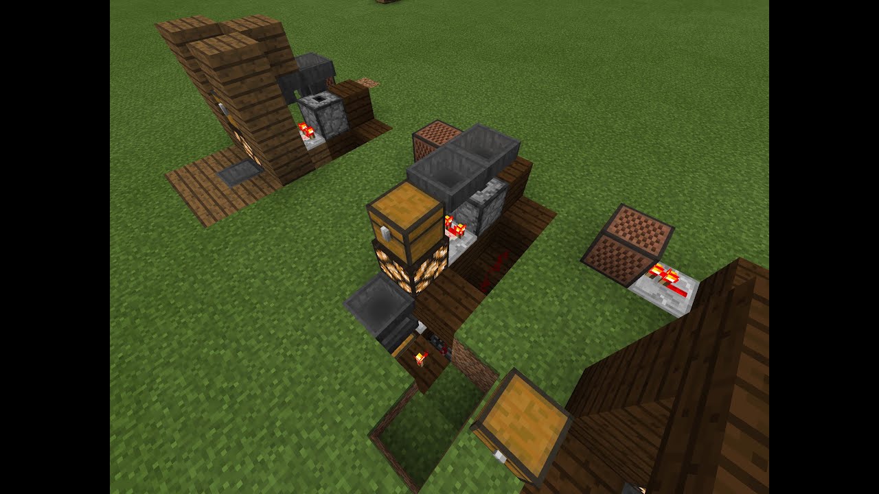 Trading Station! | Minecraft Redstone Tutorial - YouTube