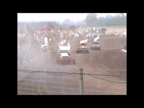 Brisca F1 391 Andy Smith new car catches fire Kings Lynn 27 July 2008 ...