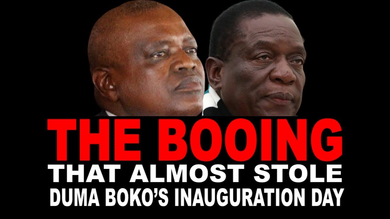THE BOOING THAT ALMOST STOLE DUMA BOKO’S INAUGURATION DAY - YouTube