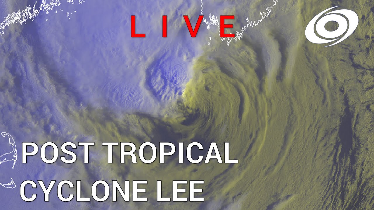 LIVE - Post Tropical LEE bringing effects to Northern USA and Canada ...