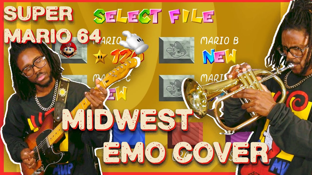 File Select (Super Mario 64) MIDWEST EMO COVER - YouTube