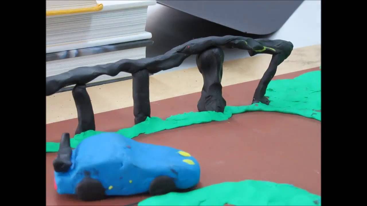 Car crash stop motion :-D - YouTube