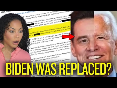 DOJ: The Files Say Biden Was Replaced By An Actor In A Mask - Conspiracy Theory Confirmed