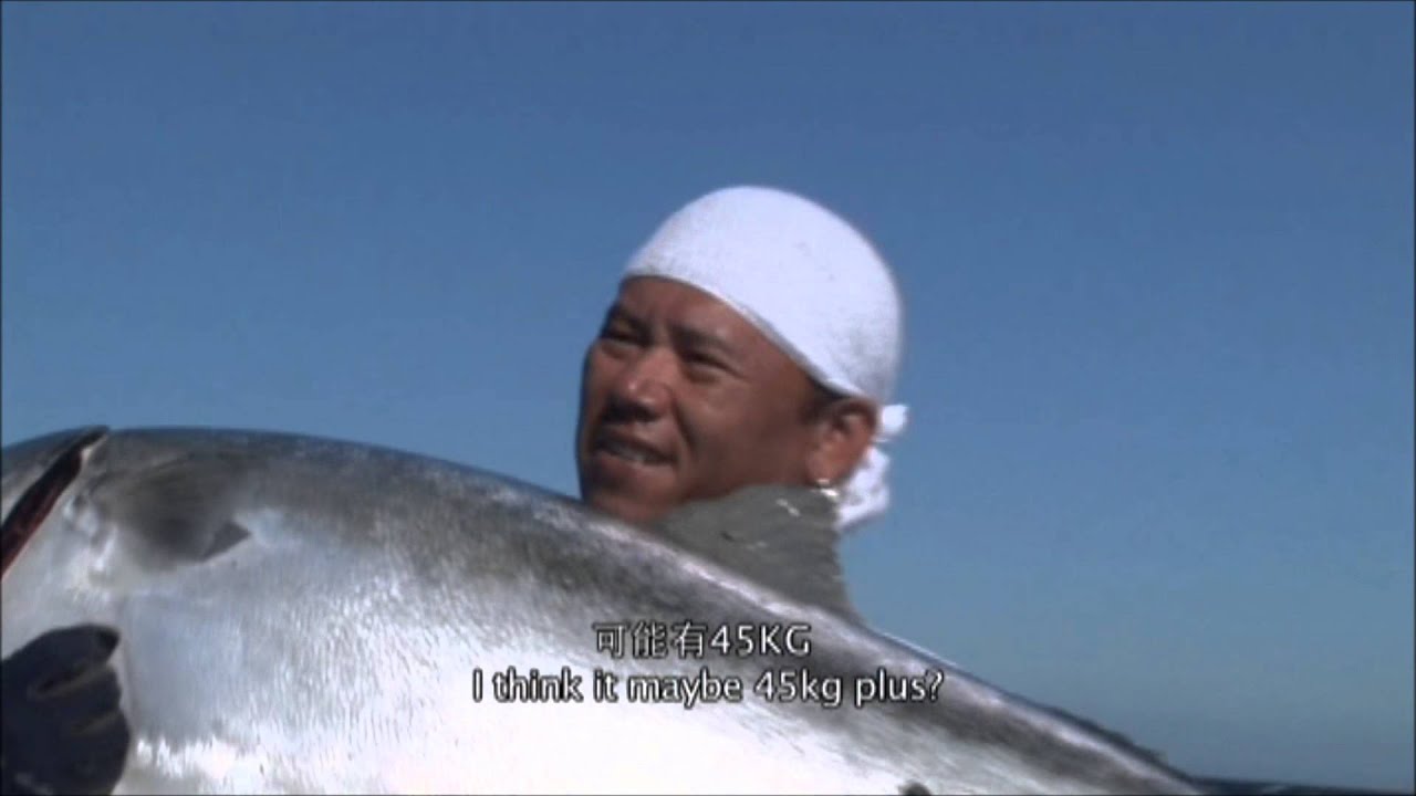 Jigging Master - Falling jig hooks on a 48Kg Kingie -2012(HD) - YouTube