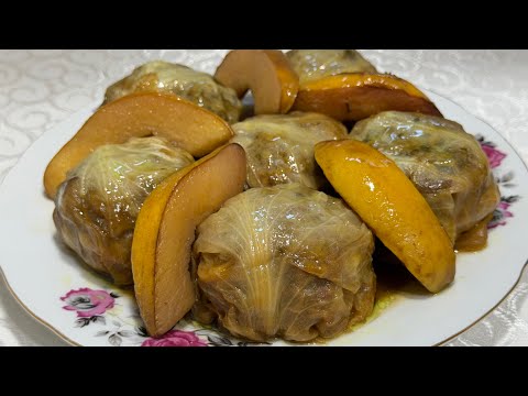 🔴Qədim Bakı mətbəxinin UNUDULMUŞ yeməyi- Ləzzətli,Bərəkətli🔴ŞİRİN KƏLƏM DOLMASI.Hazırlamağa dəyər🤌