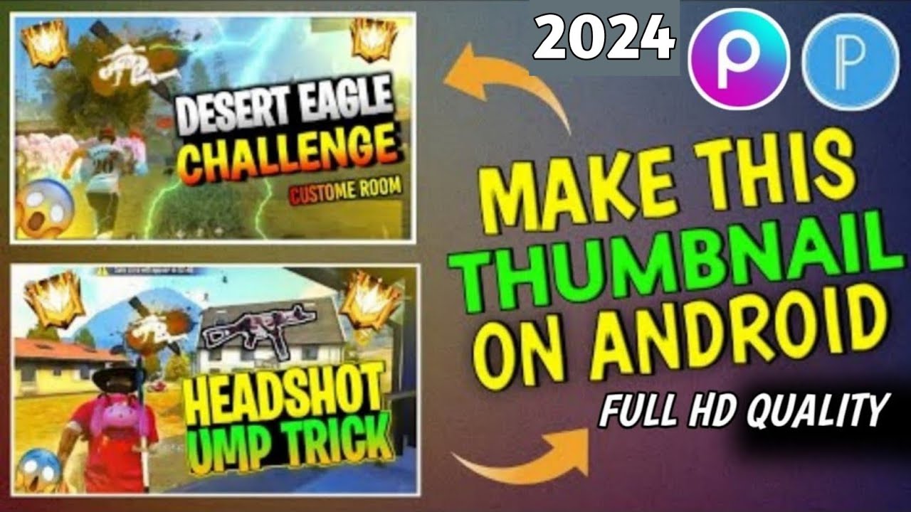 How To Make Free Fire Thumbnail In Pixellab | Free Fire Thumbnail Kaise ...