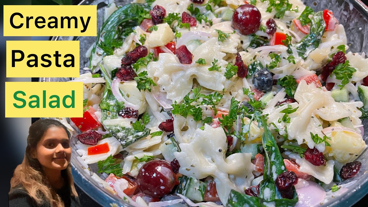 Creamy pineapple pasta salad 🥗 it’s so tasty 🤤 - YouTube