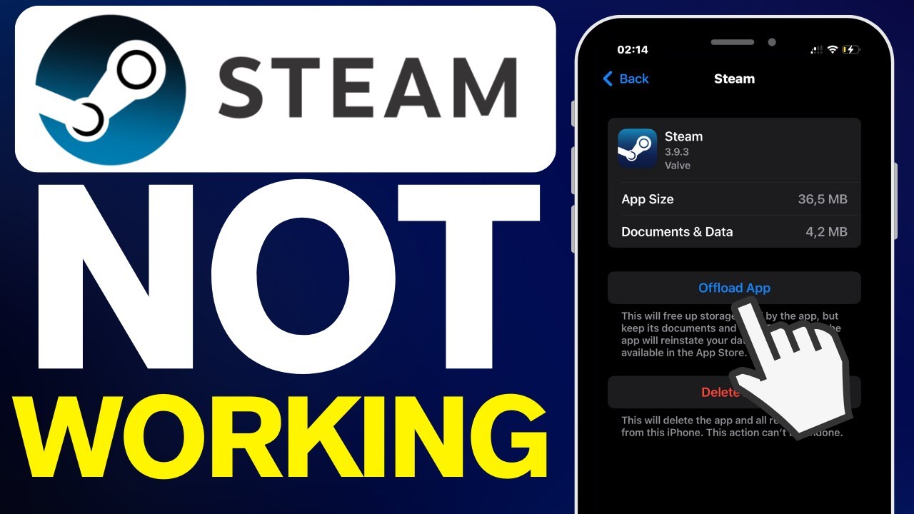 How To Fix Steam Mobile App Not Working (2025) - YouTube