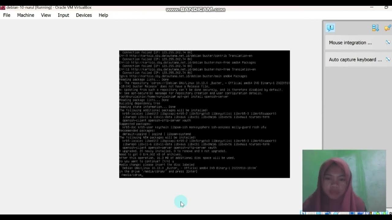 Instalasi SSh dan konfigurasi server - YouTube
