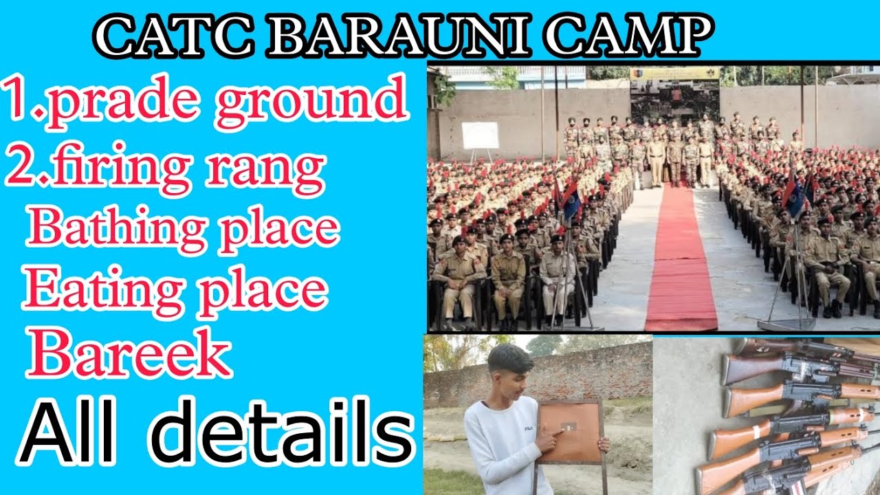 बरौनी कैंप कैसा है। full details.catc barauni camp 2023#vlog - YouTube