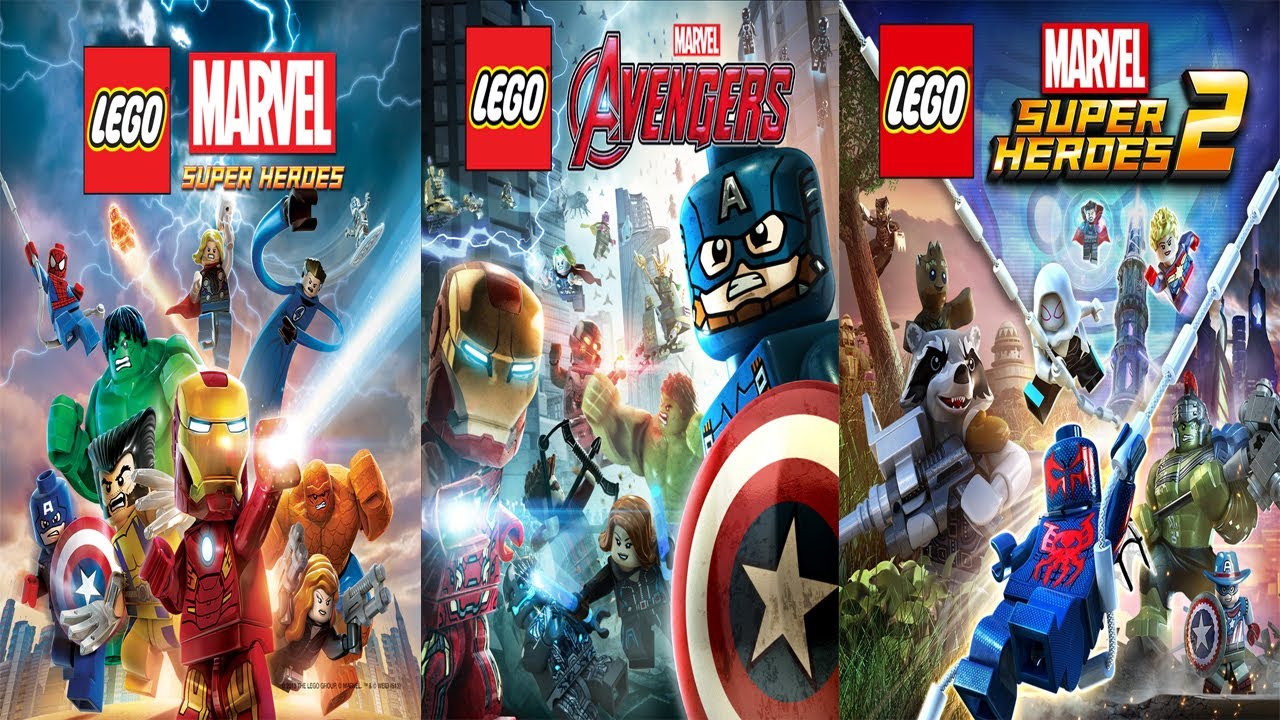 LEGO Marvel Saga - 3 Full Games 100% Longplay Walkthrough - YouTube