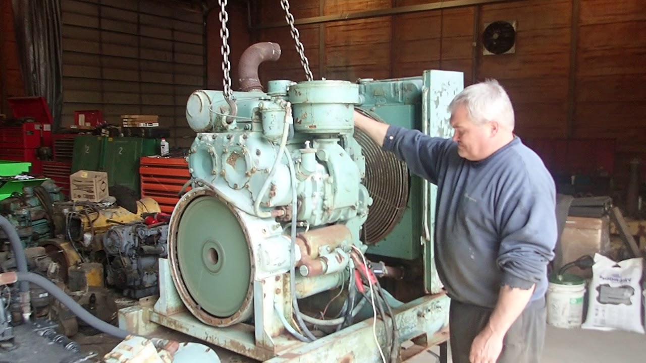 DETROIT DIESEL 3-71 POWER UNIT - YouTube