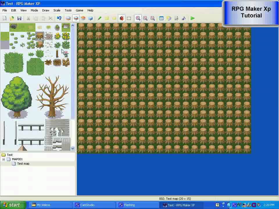 Maps and layers for RPG Maker XP - YouTube