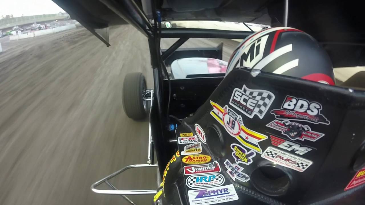 Justin Henderson Badlands Speedway Highlights 06/12/16 - YouTube