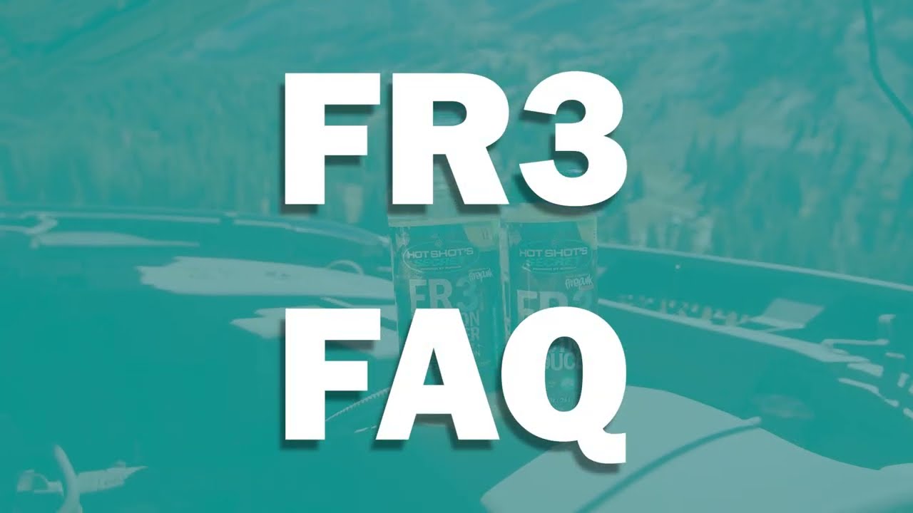 FR3 Friction Reducer: Frequently Asked Questions - YouTube