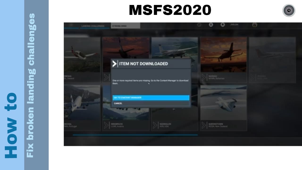 Flight Simulator 2020 - How to - Fix broken landing challenges - YouTube