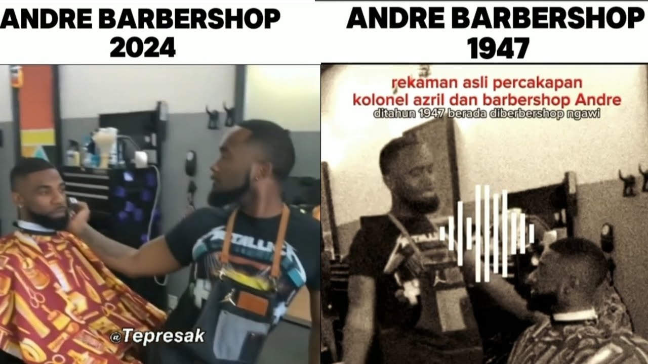 ANDRE BARBERSHOP 2024 VS ANDRE BARBERSHOP 1947 - YouTube