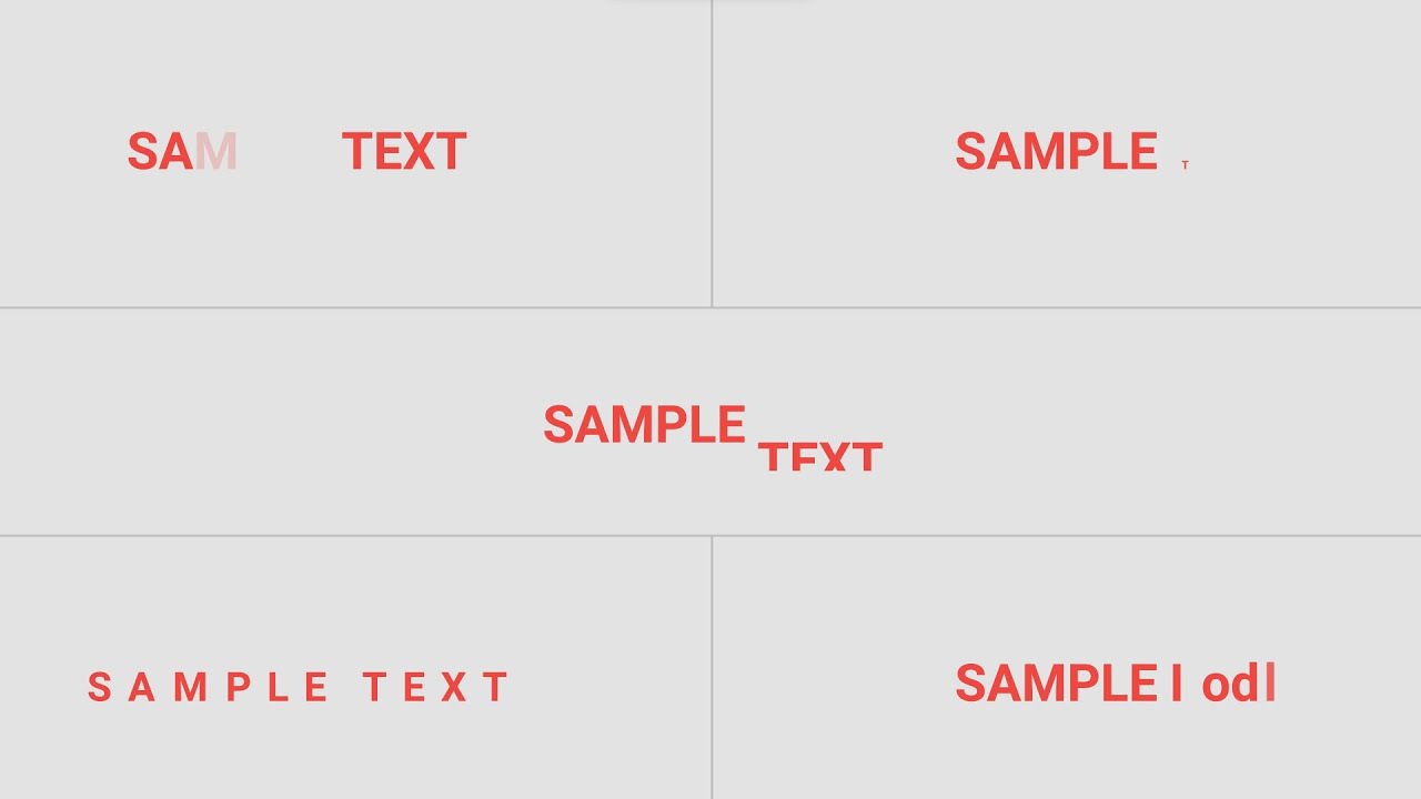 Top 5 Text animation in after effects | Motion graphics tutorial - YouTube