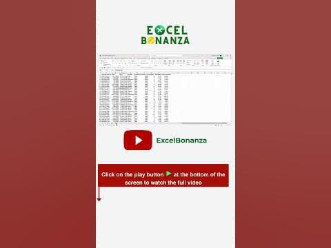 Pivot Table from Multiple Sheets: Excel Secrets for Powerful Data Consolidation - YouTube