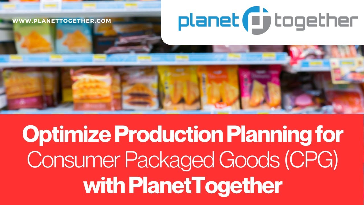 Point Solution Demo - Optimize Production Planning for Consumer ...