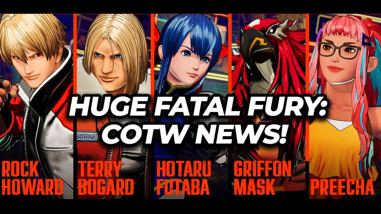 Fatal Fury: City of the Wolves - Rock, Terry, Hotaru, Griffon, Preecha ...