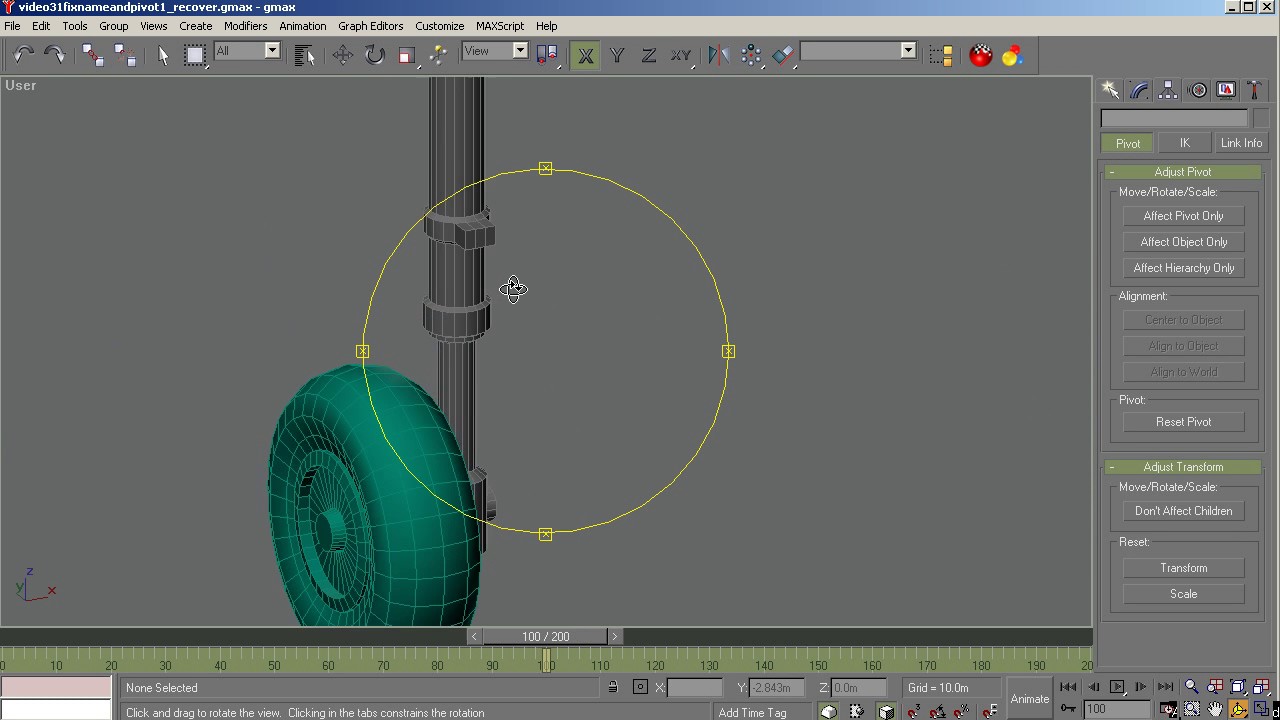 Gmax 1.2 for the Beginning Modeler #32 - Build and Animate Gear Parts ...