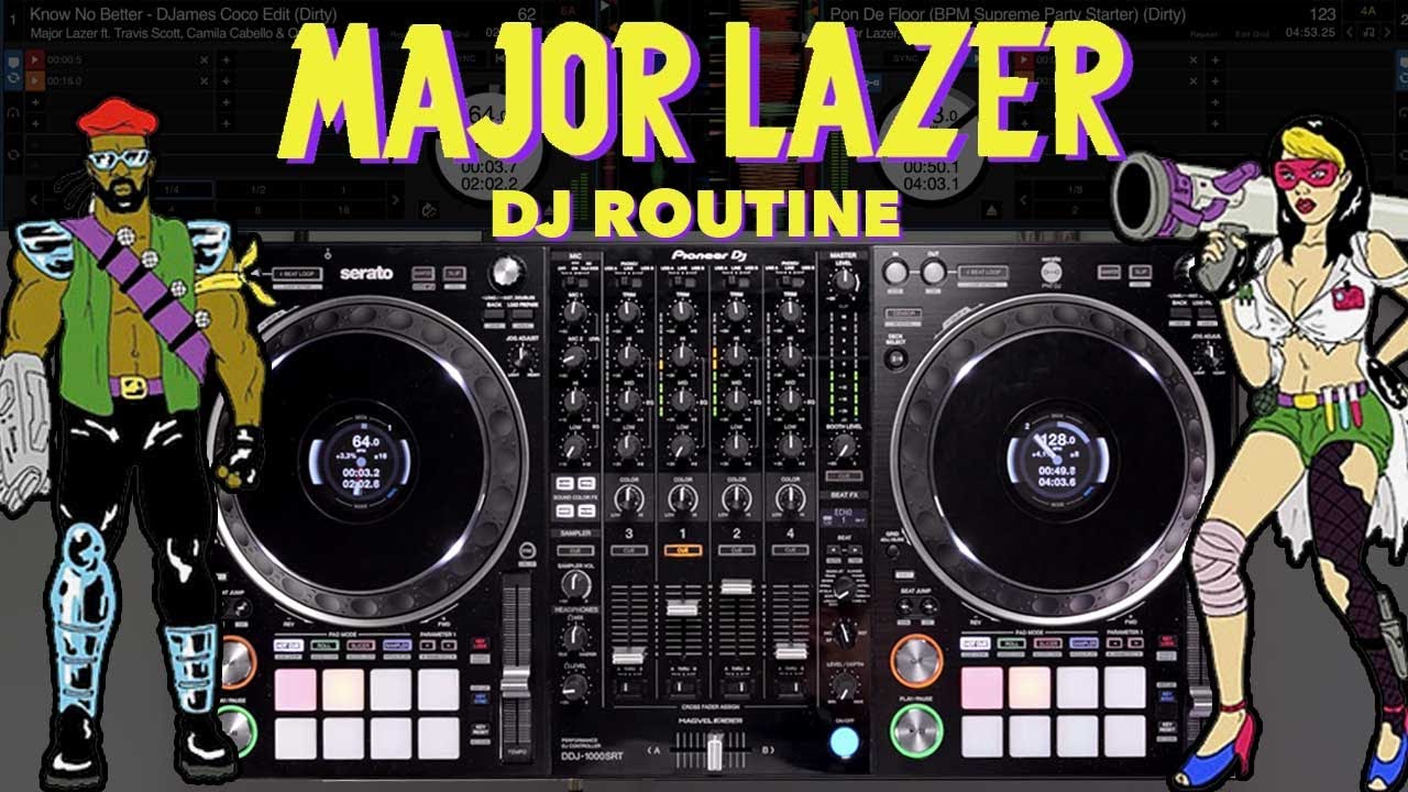 Major Lazer DJ Routine - YouTube