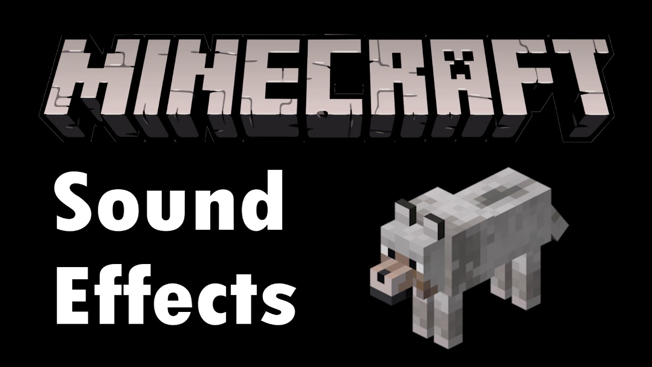 Minecraft "Wolf" Sound Effects - YouTube
