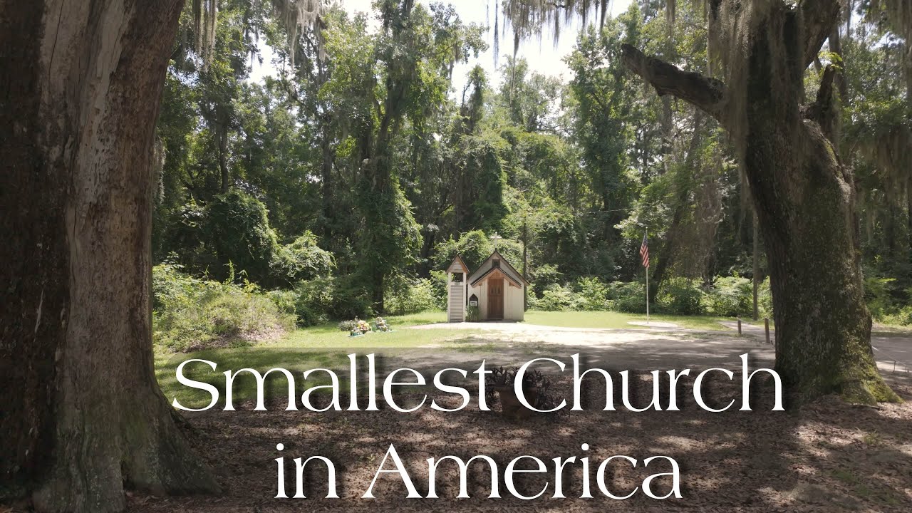 Smallest Church in America - Townsend, Georgia - Church Tour - YouTube