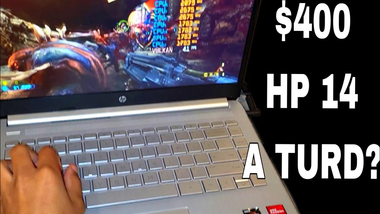 How to improve gaming performance on a HP 14 laptop - YouTube