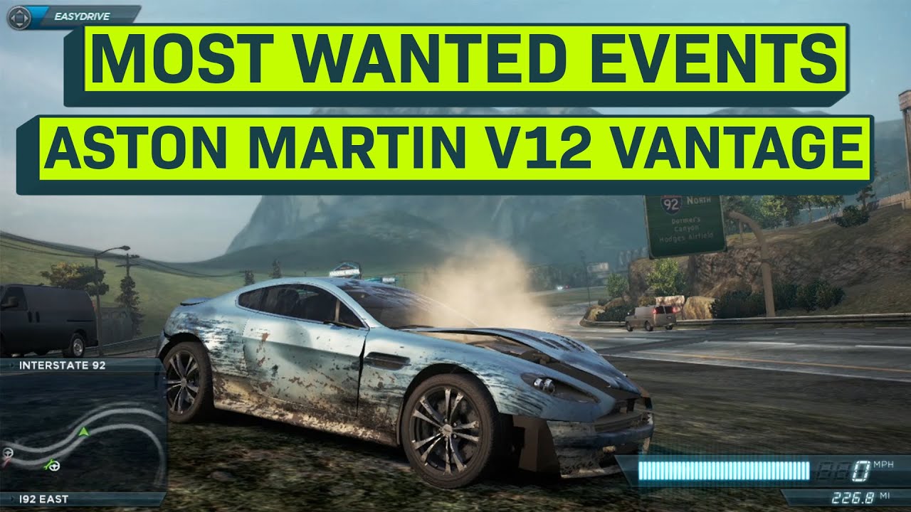 Aston Martin V12 Vantage VS All Most Wanted Cars Pro Mods Need For ...